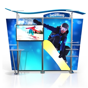 10ft Timberline w/ Wave Top, Metal Fusion Tapered Wings and TV mount