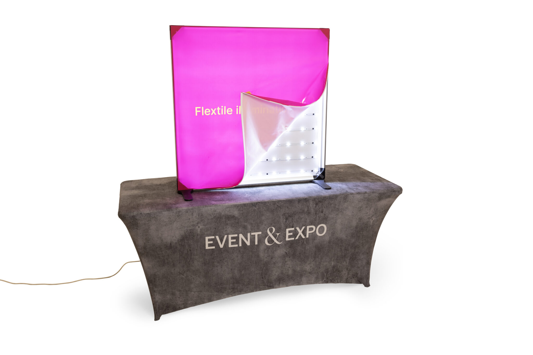 FLEXTILE Backlit Tabletop – 47″ x 47″ Marketer’s Kit – Project ...