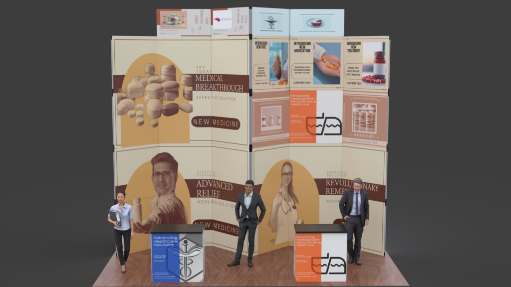 20×20 Island Displays – Project Tradeshow, Inc.